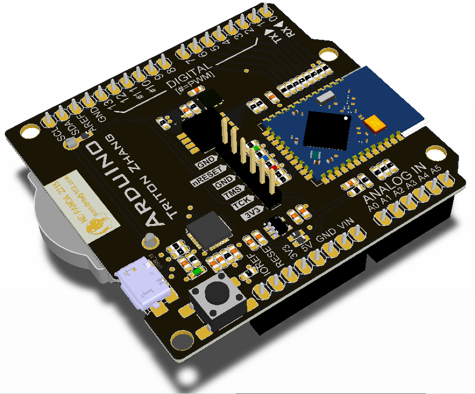 Arduino interaface Panda 2215 Plug-in Module | OpenHardware.io - Enables Open Source Hardware ...